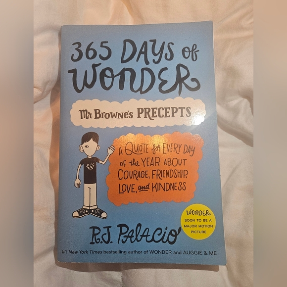 Other | 365 Days Of Wonder Book By Rj Palacio | Poshmark